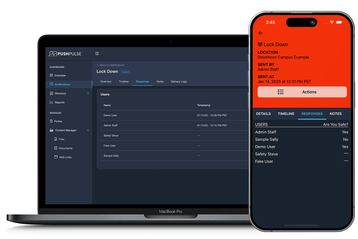 Emergency Alert & Incident Management Software | PushPulse