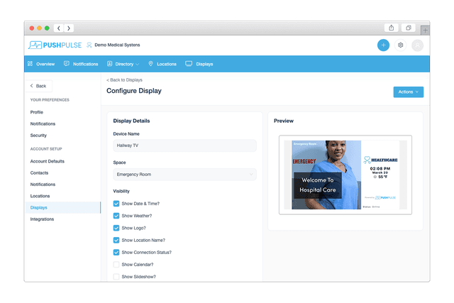 PushPulse Digital Signage | PushPulse